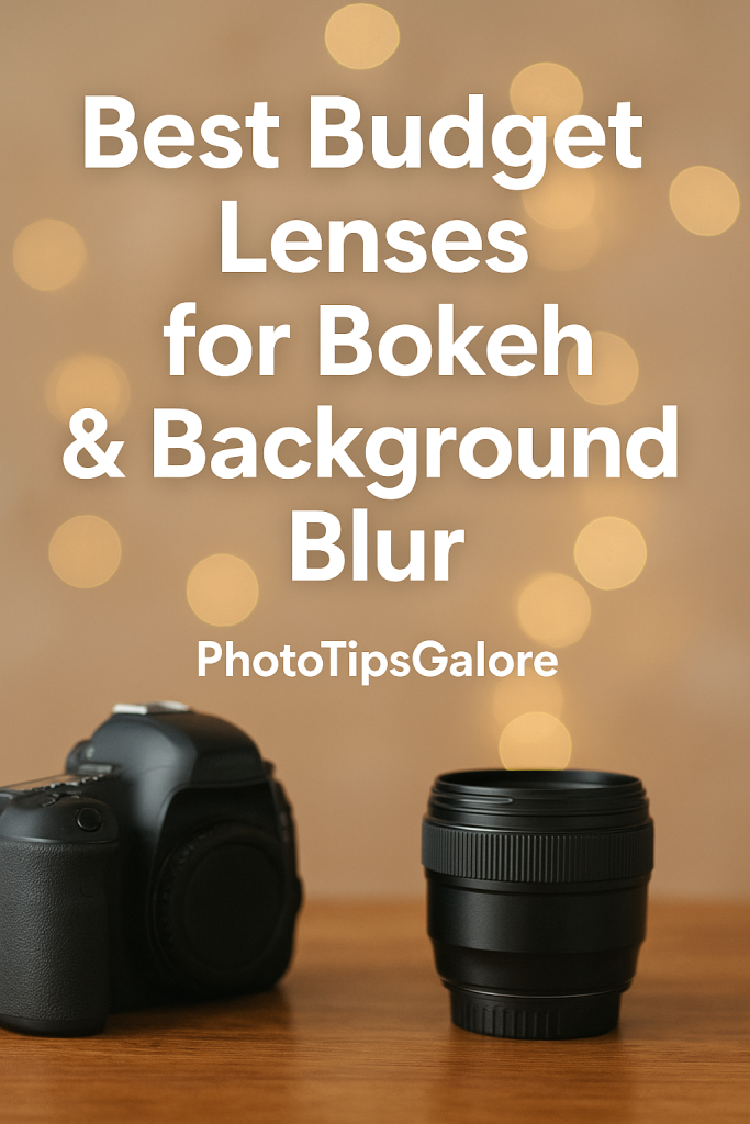 The Best Budget Lenses for Bokeh and Background Blur - Photo tips galore